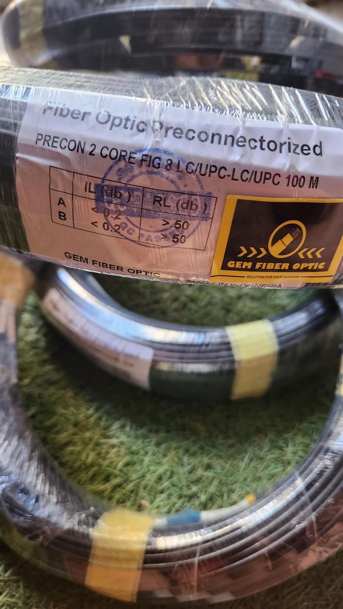 Jual LC - LC 2 Core Outdoor Singlemode Fiber Optic Cable for SERVER ...