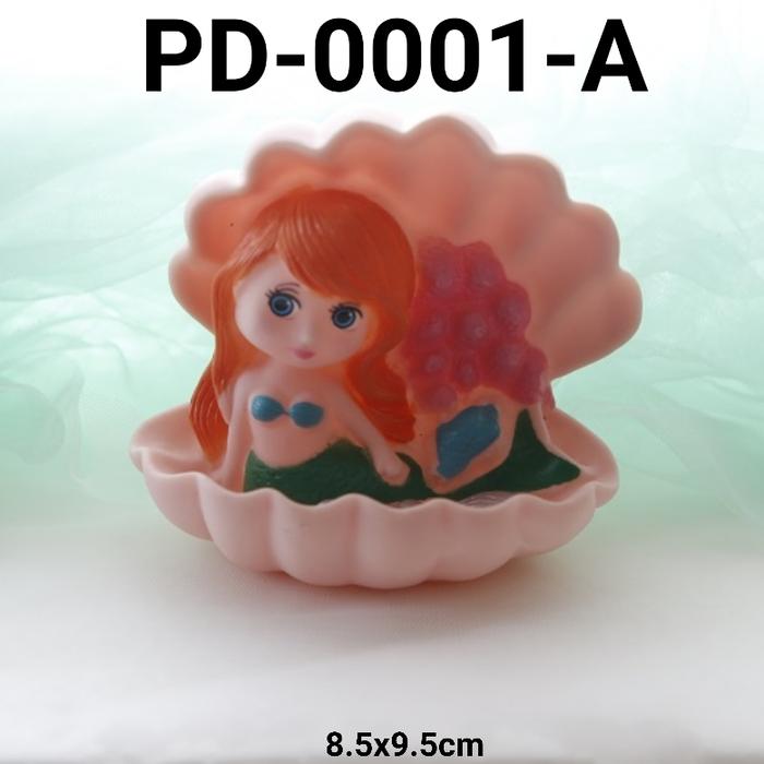 Jual GR-PD-0001 Cake topper hiasan kue putri ikan duyung mermaid kerang ...