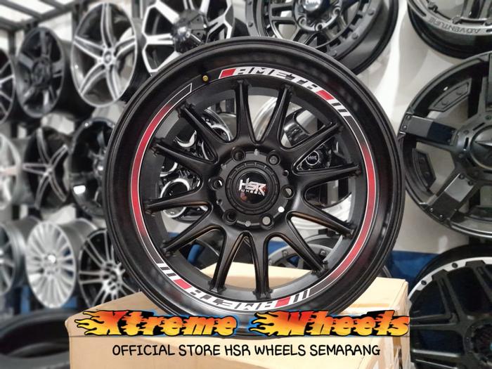 Promo velg racing hsr ameth r18 lebar 9,5 et 0 untuk fortuner pajero ...