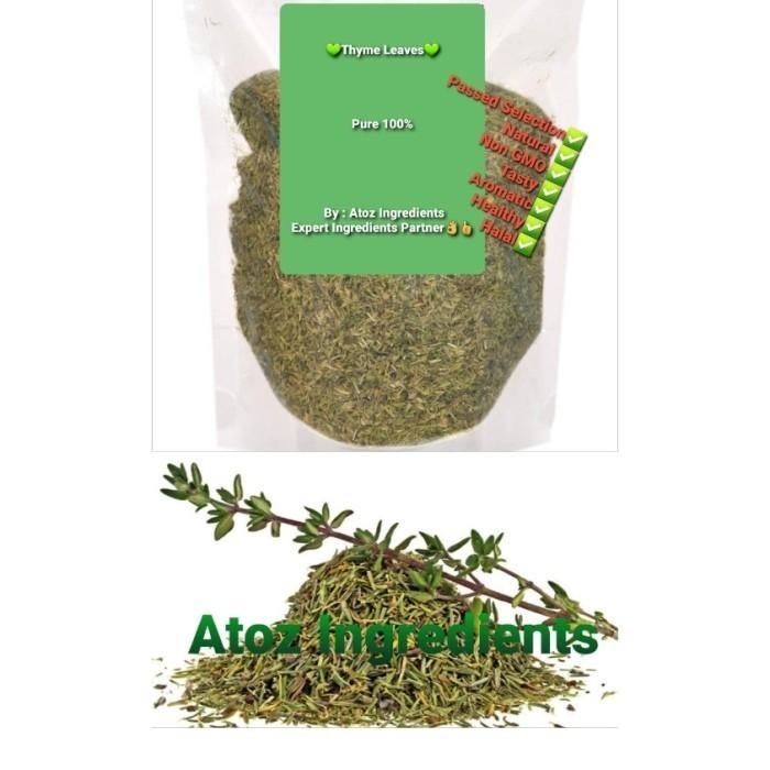 Jual Turky - Thyme Leaves Dried 50gram/ Serbuk Daun Timi 50gram ...