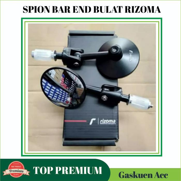 Jual Spion Bar End Jalu Bulat Kaca Cembung Original Rizoma Universal ...