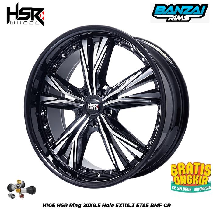 Jual Velg Mobil HSR HIGE Ring 20 For CRV Alphard Santafe CX5 CX9 Terios ...