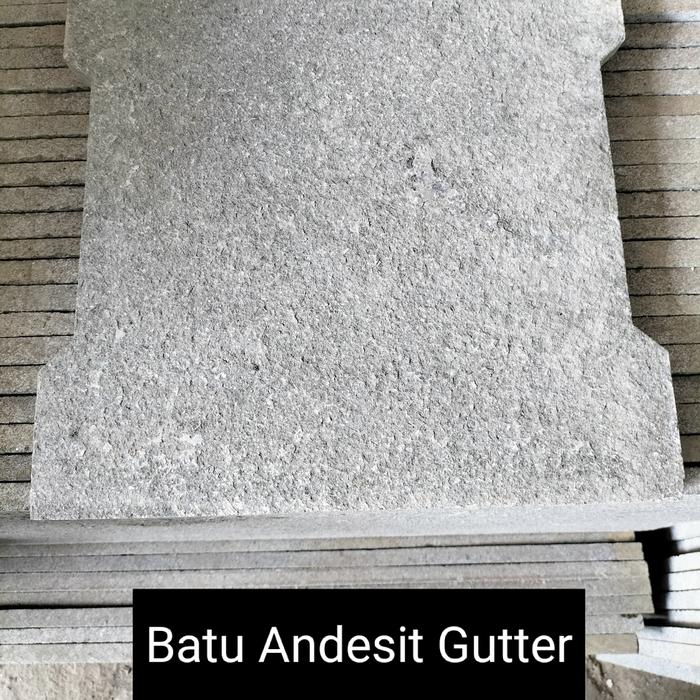 Jual Batu Alam Andesit Gutter Tebal 3cm - 60x60 - Kota Bekasi - Nuansa ...