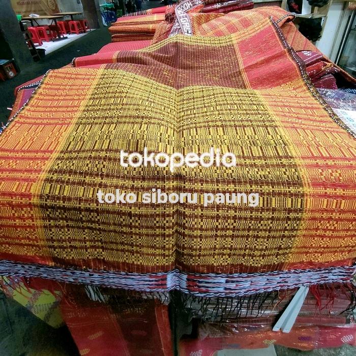 Jual ulos ragihotang besar full benang mas ulos untuk bere - Jakarta ...