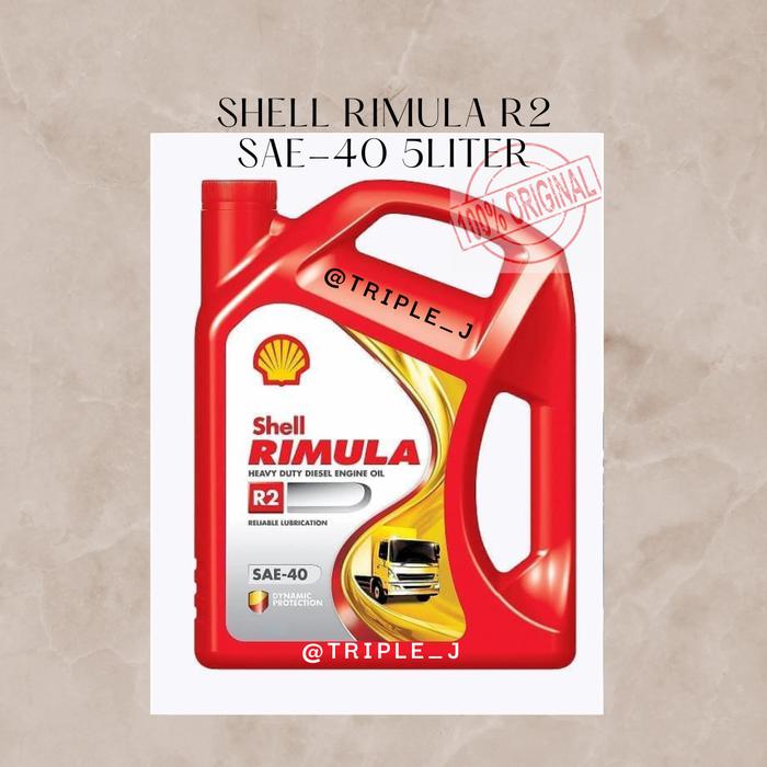Jual Shell Rimula R2 40 5 Liter - Kota Surabaya - Triple_J | Tokopedia