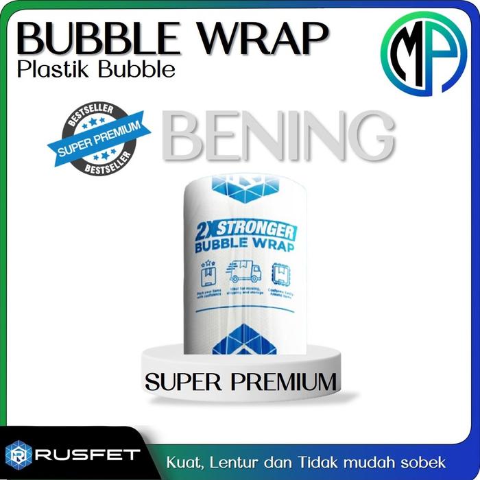 Jual Plastik Bubble Wrap Potongan 30cm 40cm 60cm Roll Bening Putih ...