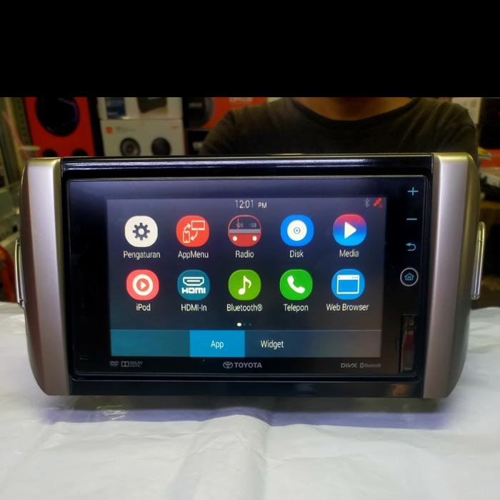 Jual Head unit original toyota innova reborn venturer+ frame - Jakarta ...