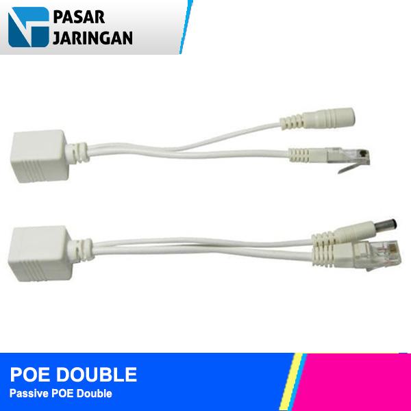 Jual PoE ( Power Over Ethernet ) Double Injector / Spliiter sepasang ...