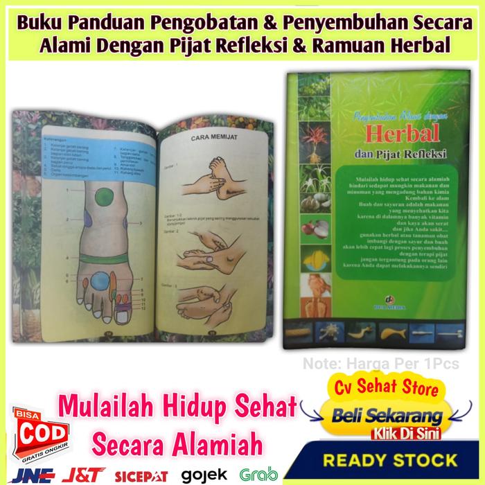 Promo Buku Titik Refleksi Pijat Terapi Dan Ramuan Herbal Tradisional Lengkap - Kota Tangerang ...