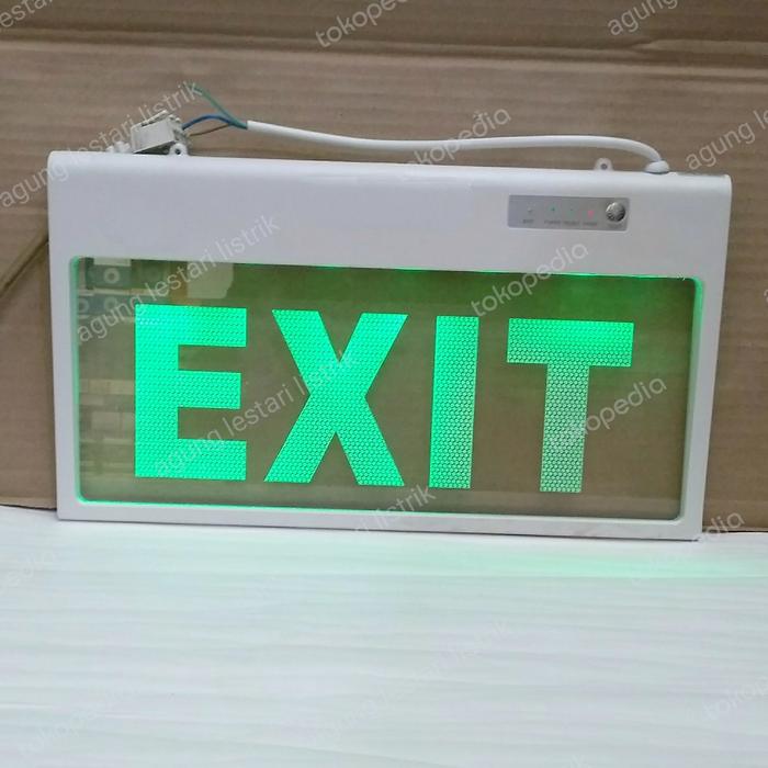 Jual lampu exit led transparan - Jakarta Pusat - agung lestari listrik ... Jual lampu exit led transparan - Jakarta Pusat - agung lestari listrik ...