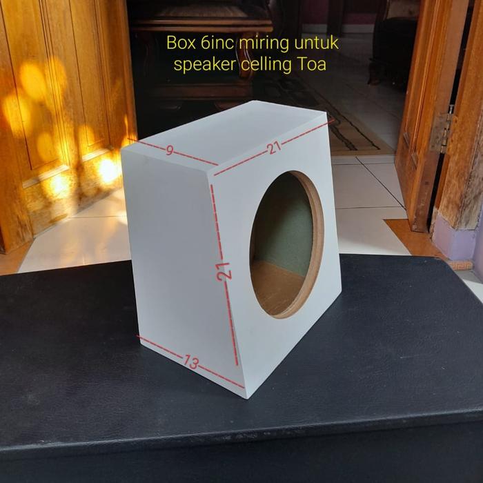 Jual box speaker miring 6 inchi monitor celling selling bok 6" 6 ...
