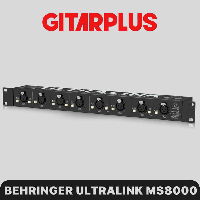 Jual BEHRINGER ULTRALINK MS8000 8 Channel Microphone Splitter - Kota Tangerang Selatan ...