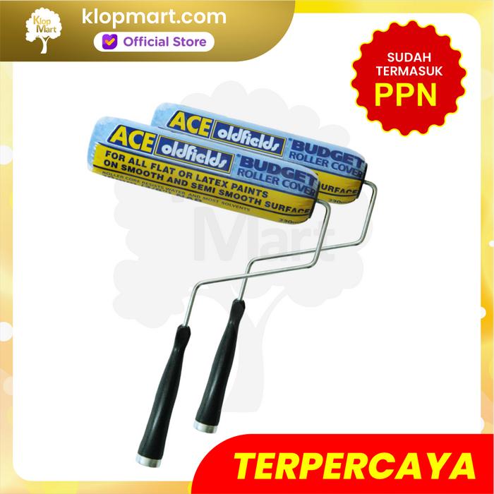 Jual Kuas Roll Cat ACE - Budget + Gagang 230mm / 10mm (3/8'') NAP ...
