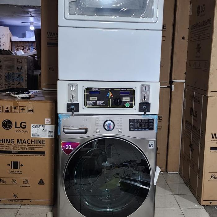 Jual mesin pengering gas laundry maytag + LG 20 kg coin - Jakarta Pusat - inibarulaundry | Tokopedia