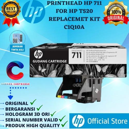 Jual PRINTHEAD HP 711 FOR HP T520 Replacemet kit C1Q10A - Jakarta ...
