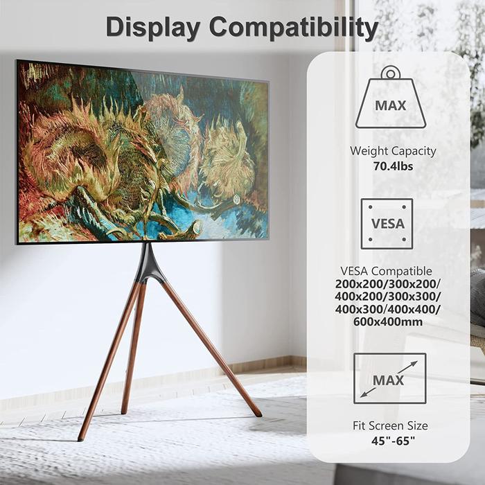 Jual Stand Tripod Tv 32 40 43 50 55 60 65 inch standing tv floor ...