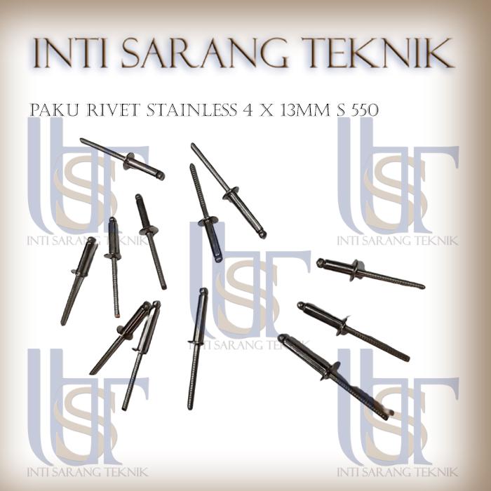 Jual Paku Rivet Stainless 4 x 13mm / Blind Rivet S 550 - Jakarta Pusat ...