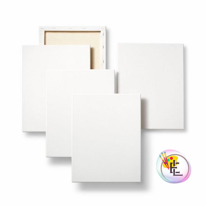 Jual kanvas Canvas lukis putih polos ukuran 40 x 60 cm Plus rangka kayu - Kab. Bandung - El ...