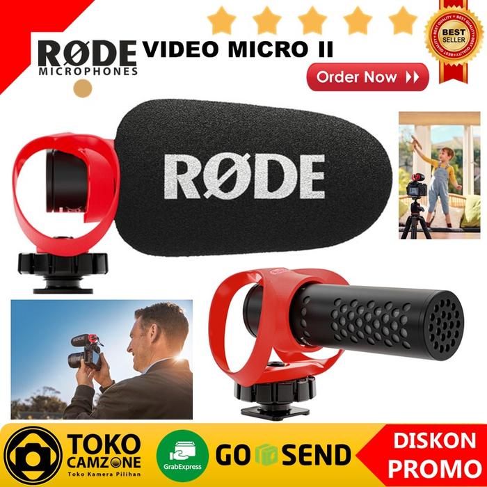 Promo Rode videomicro II On Camera Microphone Rode Video Micro 2 ...