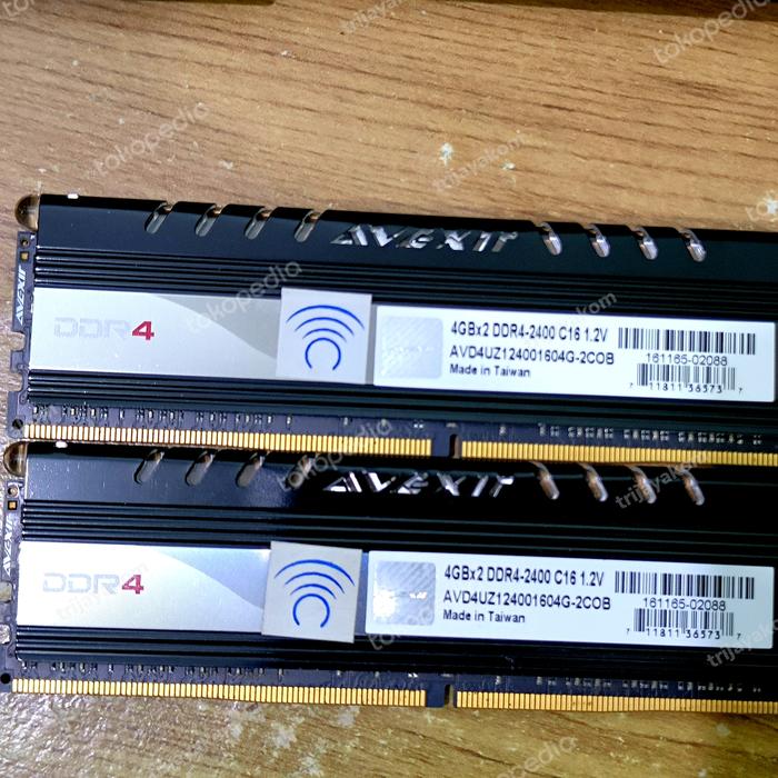 Jual ram avexir ddr4 8gb dual channel - Jakarta Barat - trijayakom ...