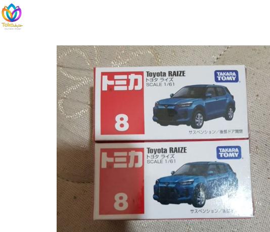 Jual Tomica NO. 8 Toyota Raize warna biru/blue Original 2021 - Jakarta ...