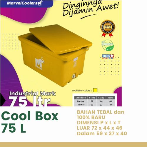 Jual Cooler Box Es Marvel Penyimpanan Makanan Minuman Beku Frozen ...