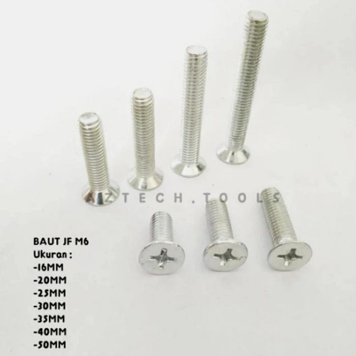 Jual baut skrup galvanis 10 x 20 - Jakarta Barat - scgi | Tokopedia