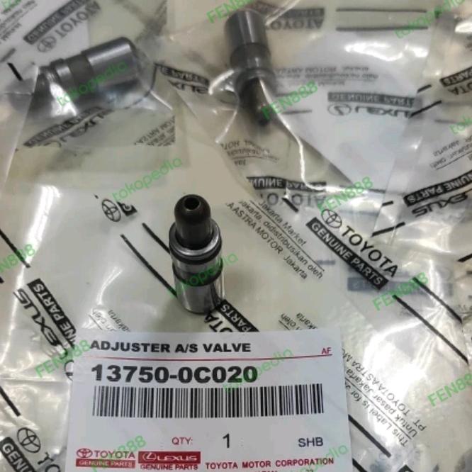 Jual ADJUSTER KLEP VALVE ASSY INNOVA FORTUNER HILUX BENSIN ORIGINAL 1PC ...