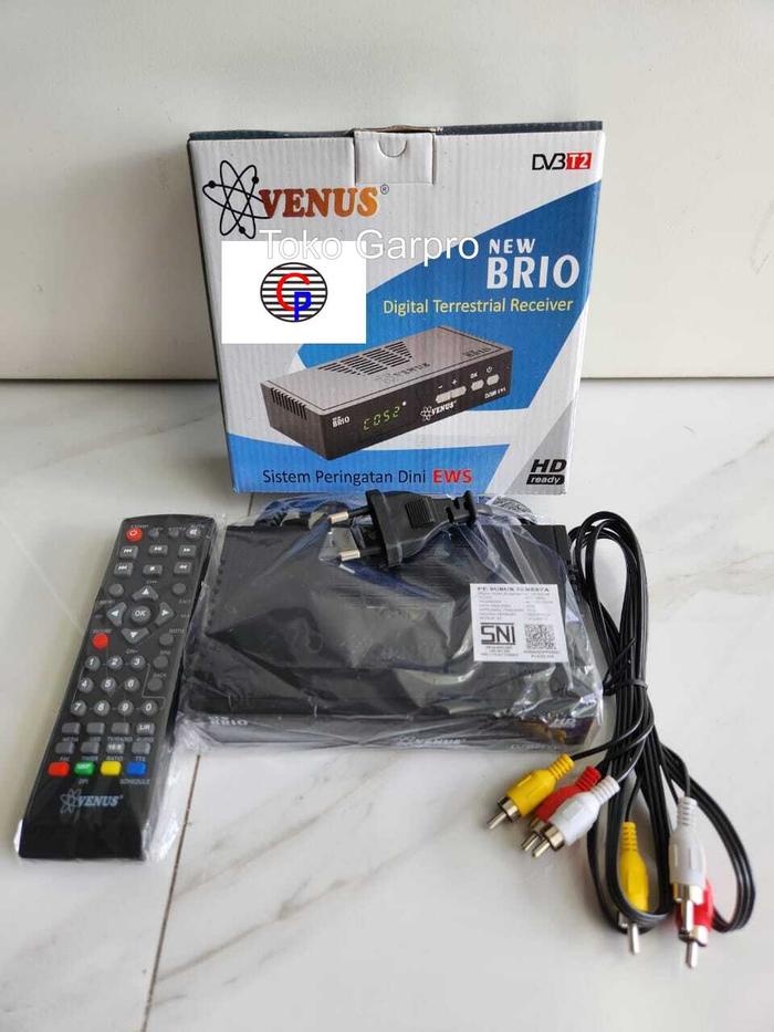 Jual SET TOP BOX STB TV DIGITAL - DVBT2 / DVB-T2 VENUS BRIO EWS NEW ...