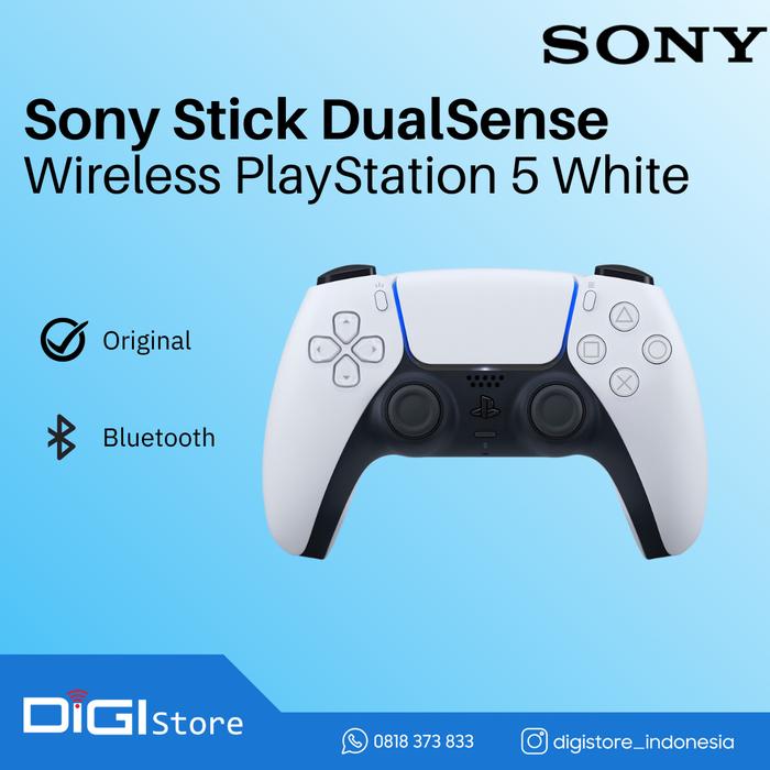 Jual Sony Stick Playstation 5 Wireless DualSense Garansi Resmi - Grey ...