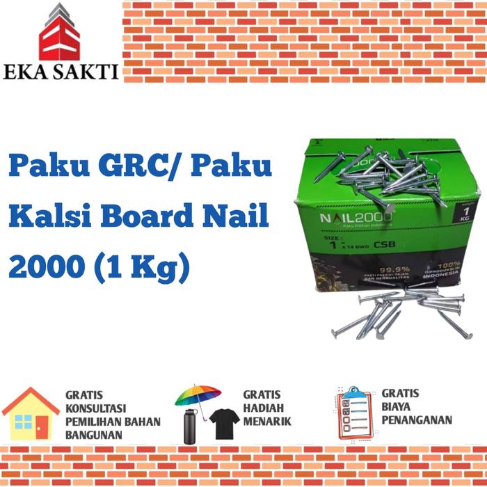 Jual Paku GRC/ Paku Kalsi board Nail 2000 - Kota Balikpapan - Toko ...