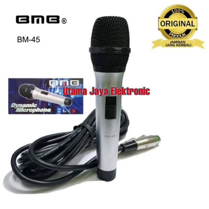 Jual Mic Kabel BMB BM45 BM-45 Microphone Dynamic Original - Jakarta ...