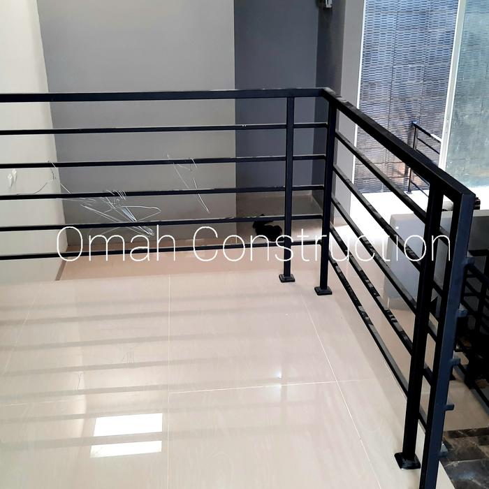 Jual Railing Besi Hollow Galvanis Mewah Murah Minimalis BSD Jakarta ...