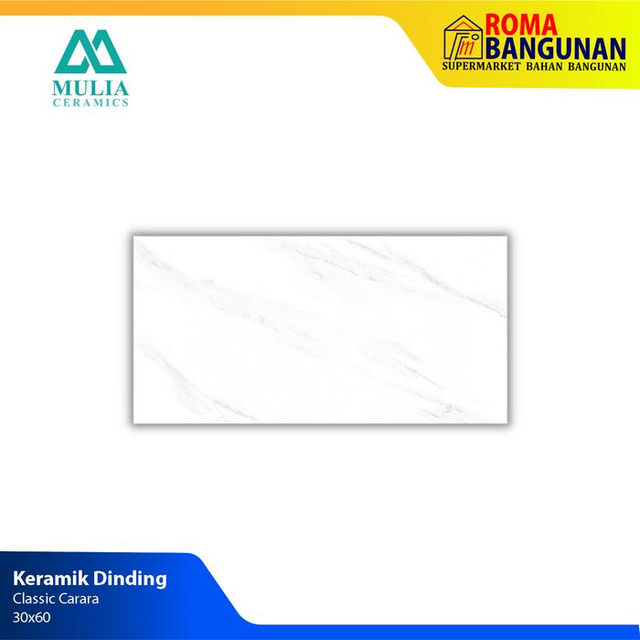 Jual Mulia Keramik Dinding Classic Carara 30x60 - Kab. Karawang - Roma Bangunan | Tokopedia