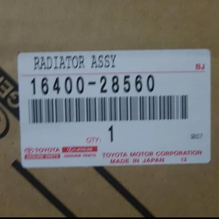 Jual Radiator ALPHARD ANH 20 ORI 16400-28560 - Jakarta Pusat - Toyota ...