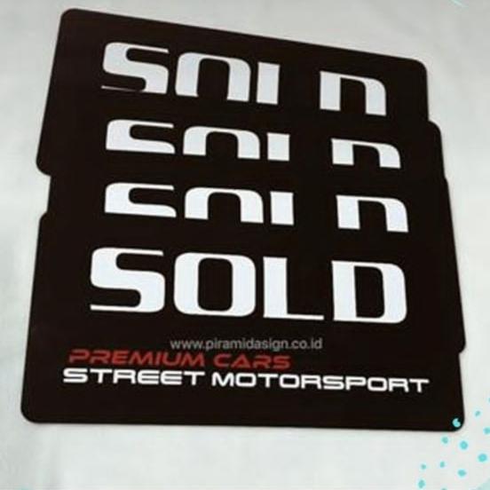Jual tanda tulisan motor showroom mobil gambar otomotif label papan ...