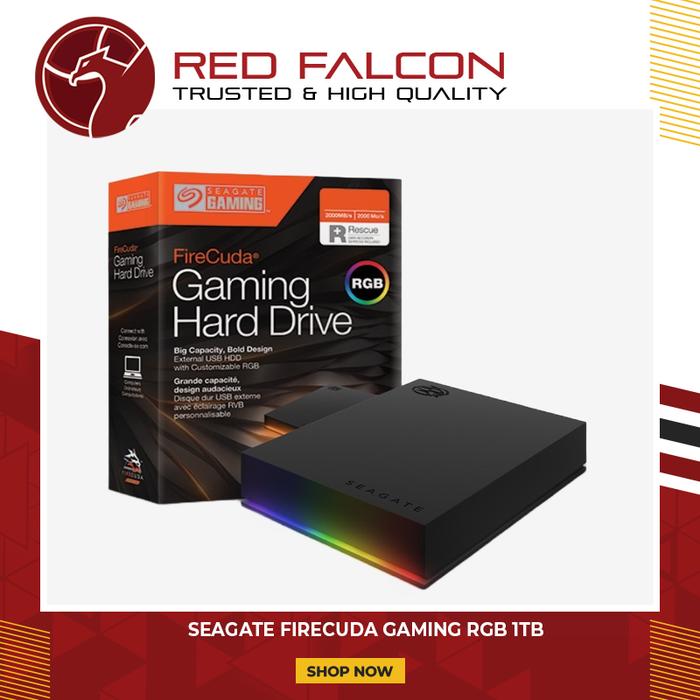 Promo Seagate Firecuda Gaming RGB 1TB - HDD/ Harddisk External 2.5" USB ...