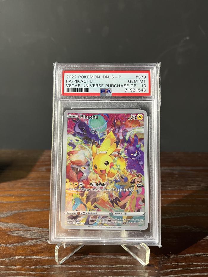 Jual 2022 POKEMON IDN. S-P FA/PIKACHU VSTAR UNIVERSE PURCHASE CP PSA 10 - Jakarta Barat - Warung ...