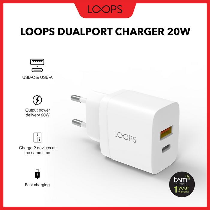 Jual Loops Dual Port Charger 20w Di Seller Yama - Cengkareng Timur ...