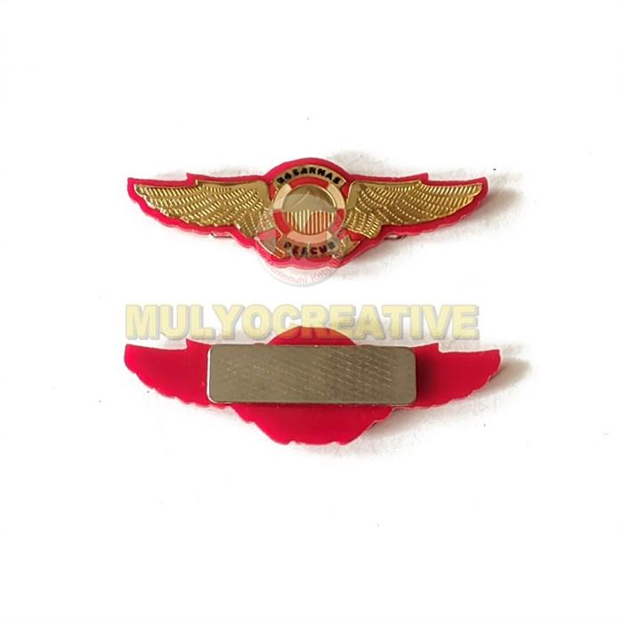 Jual Brevet Wing Basarnas - Wing Basarnas Logam Kuningan Bludru ...