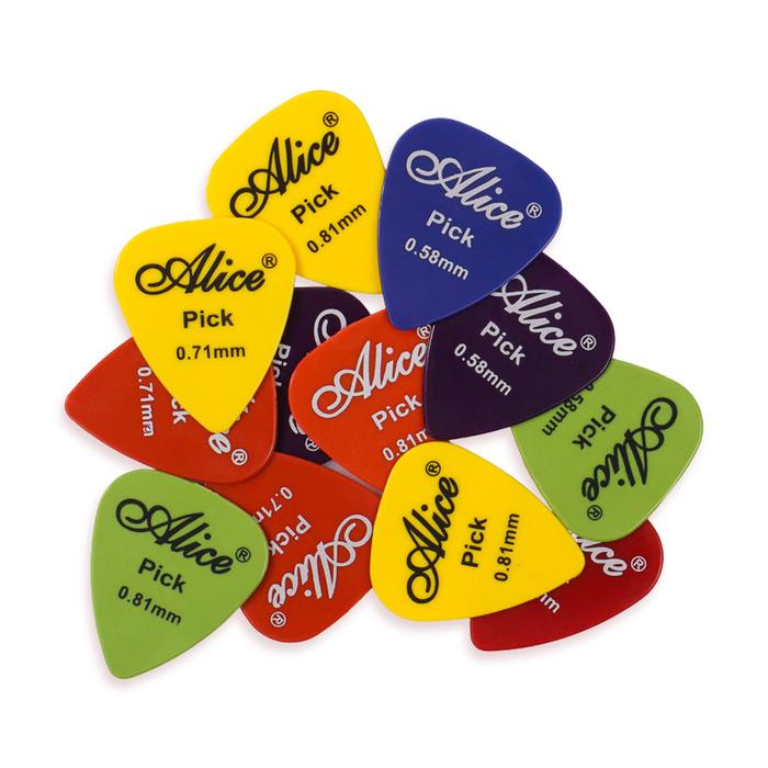 Jual Alice Pick Gitar 1 PCS PP Ukuran 0.58-1.50 mm (BISA PILIH UKURAN ...
