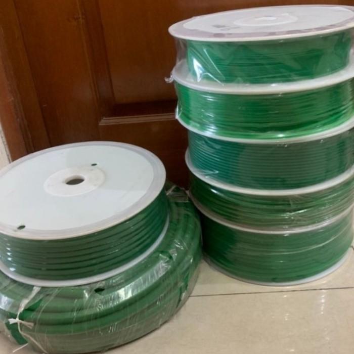 Jual round belt PU green 2mm bancord polyurethane hijau rod tipe kasar ...