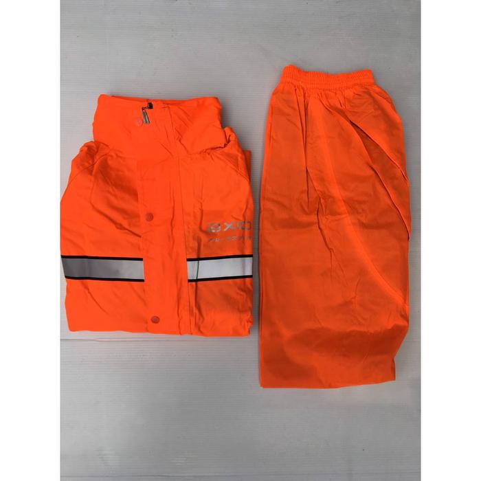 Jual Jas Hujan Axio 882 Europe Original Orange Rain Coat Axio Baju ...