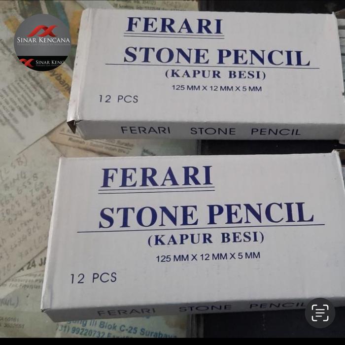 Jual kapur besi verrari/ferrari/stone pencil - Kota Semarang - Sinar Kencana | Tokopedia