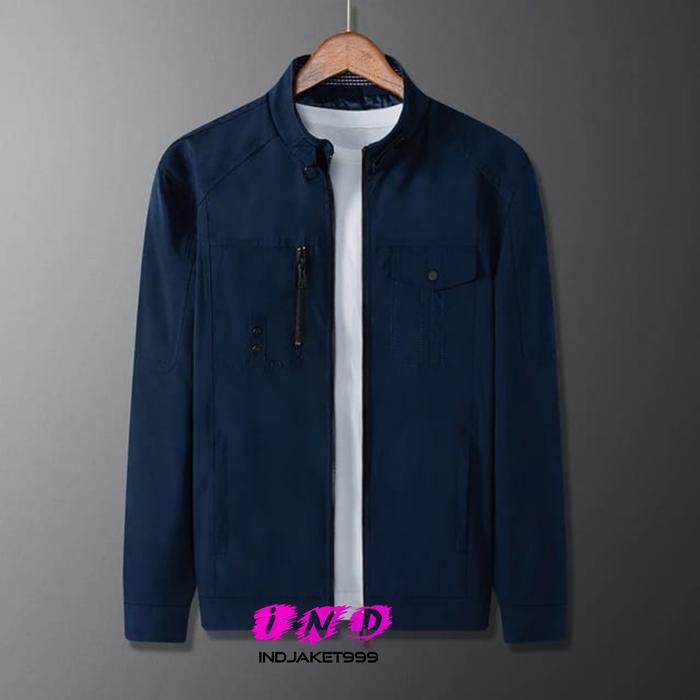 Jual jaket kantor / jaket formal / jaket pria / wanita - navy, XXL ...