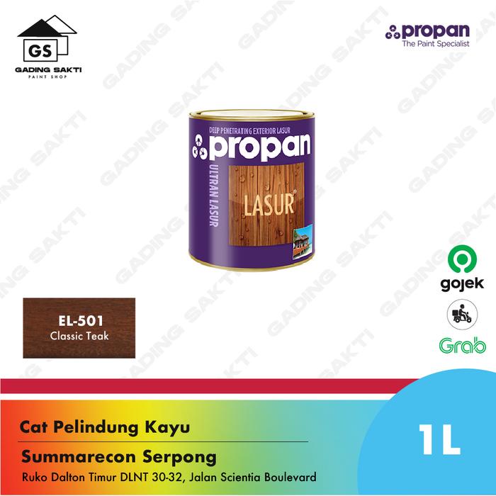 Jual Propan Ultran Lasur EL-501 Classic Teak L09 / Cat Pelindung Kayu ...