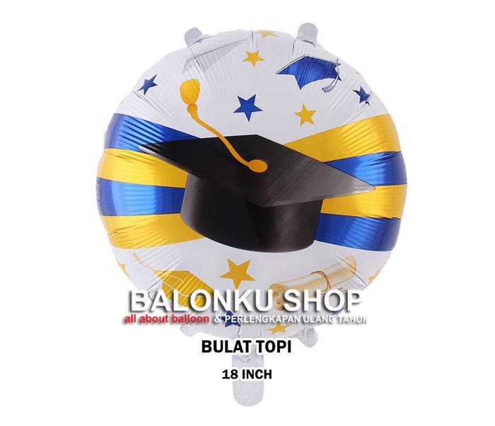 Jual Balon Foil Graduation Wisuda / Balon Graduation / Balon Congrats ...