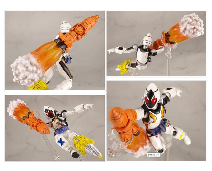 Jual Bandai SHF Kamen Rider Fourze Stand & Effect Set - Kota Bandung ...