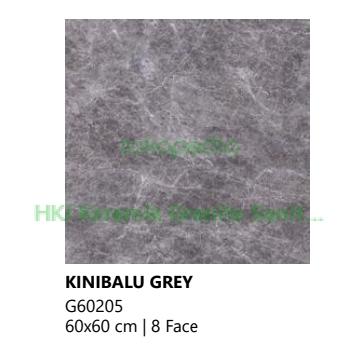 Jual Keramik Lantai Sun Glazed Kinibalu Grey ukuran 60x60 Kualitas 1 ...