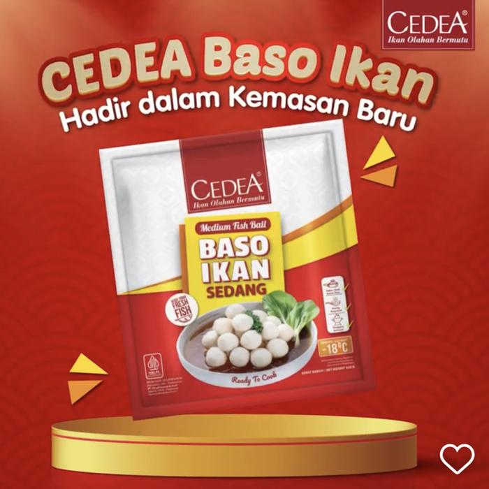 Jual CEDEA Baso Ikan Besar 500gr | CEDEA Bakso Ikan Fish Ball 500gr ...